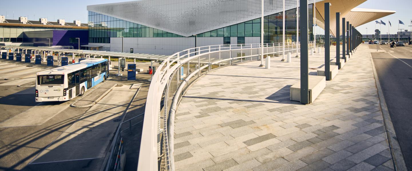Bus services at Helsinki Airport | Finavia