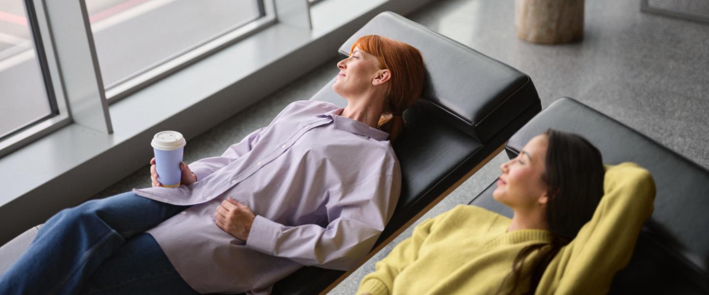 Explore Helsinki Airport's rest and workspaces | Finavia