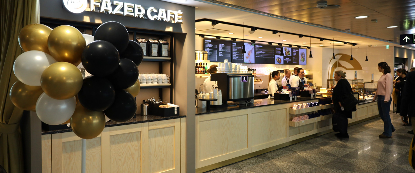 Iconic Fazer Café opened at Helsinki Airport | Finavia